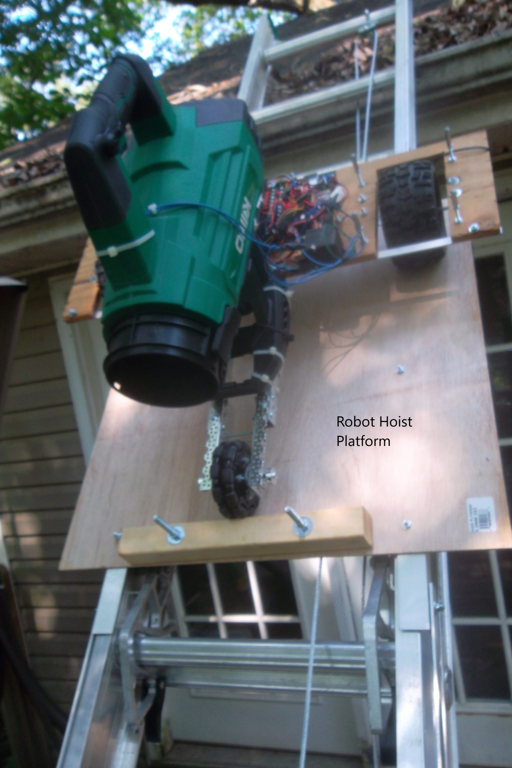 Remote-Controlled Robotic Leaf Blower - Make: Community