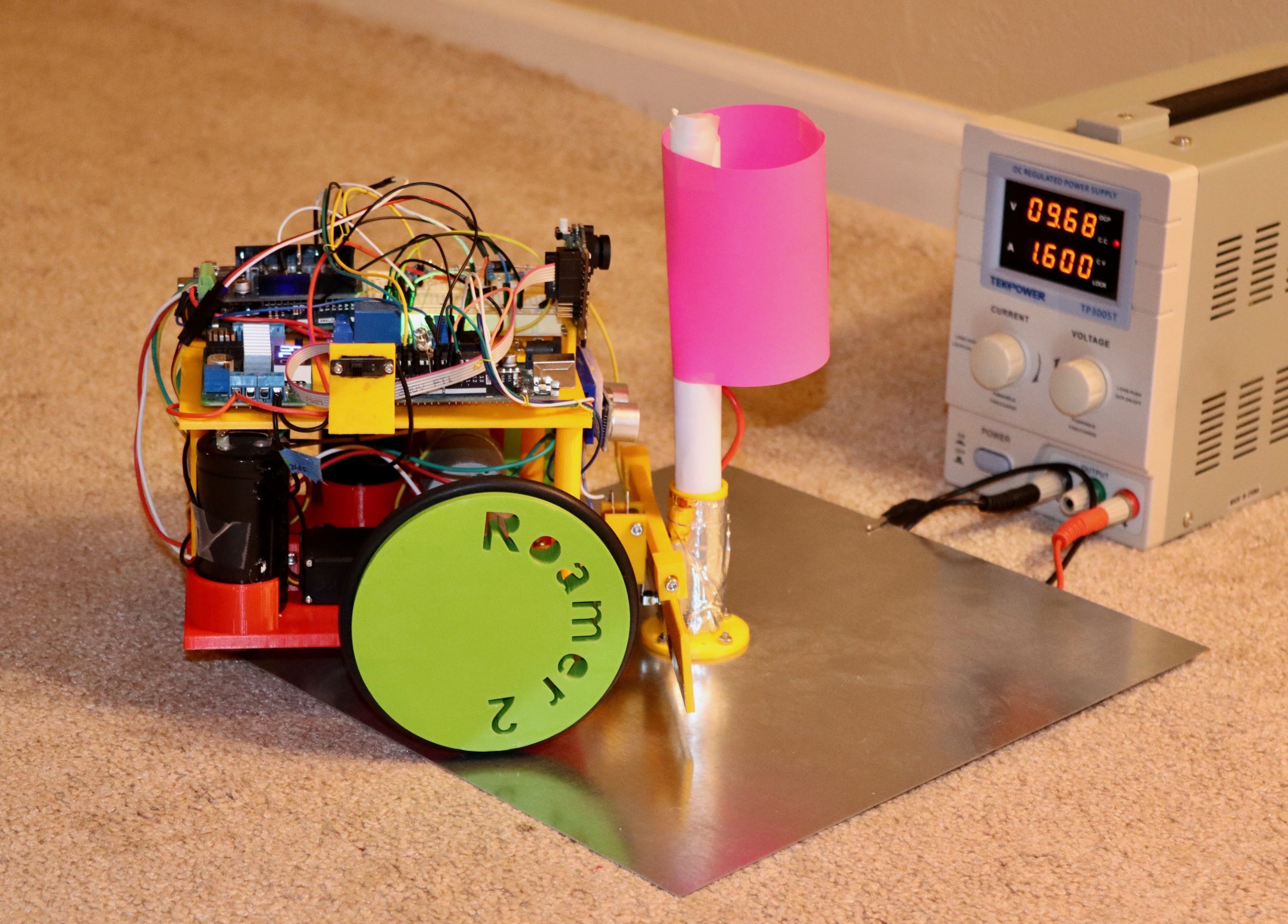 Roamer 2, the Almost Living Robot Pet - Make: Community