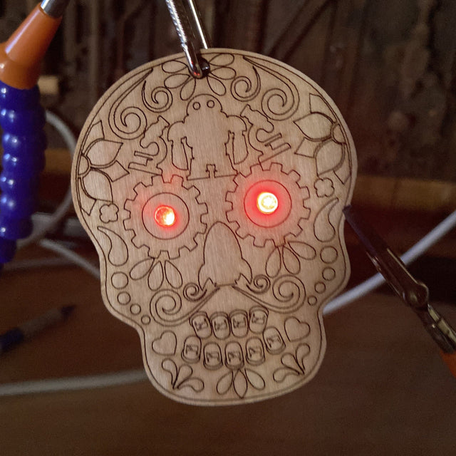 LED Maker Sugar Skull Kit - Make: Community