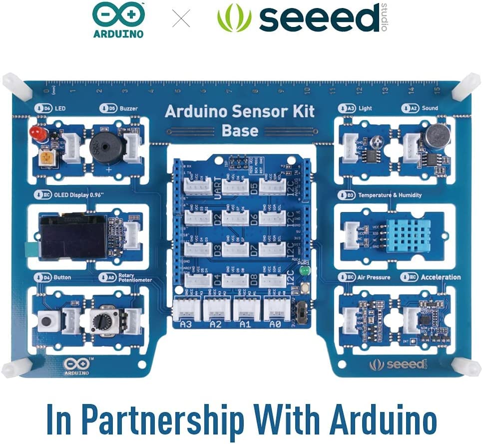 seeed studio Arduino Sensor Kit All-in-one Starter Kit - Make: Community seeed studio Arduino Sensor Kit All-in-one Starter Kit - Make: Community